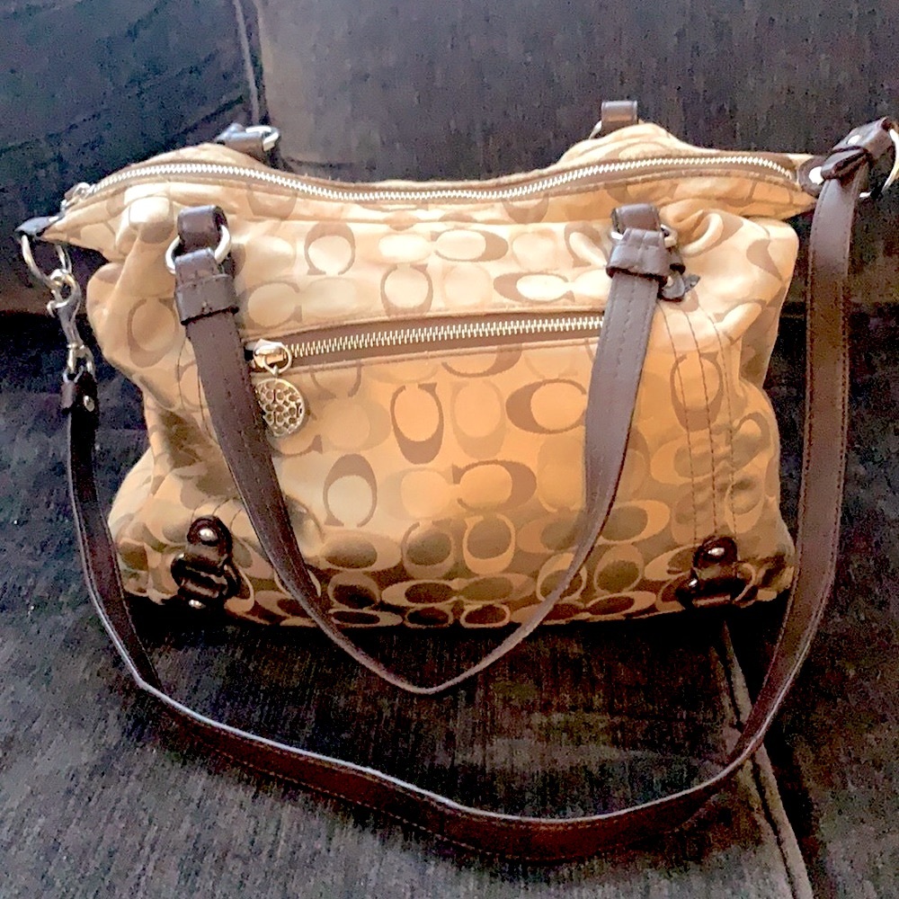 Coach Signature Alexandra Everyday Cross Body Bag - Gem